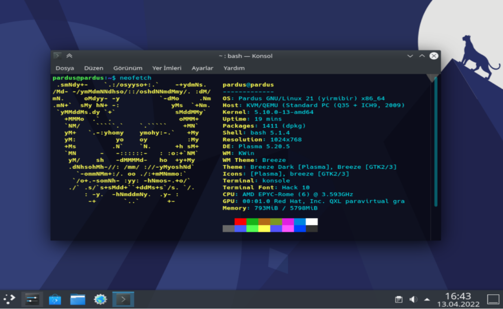 Pardus'ta Detaylı KDE Kurulumu - Pardus Gönüllüleri
